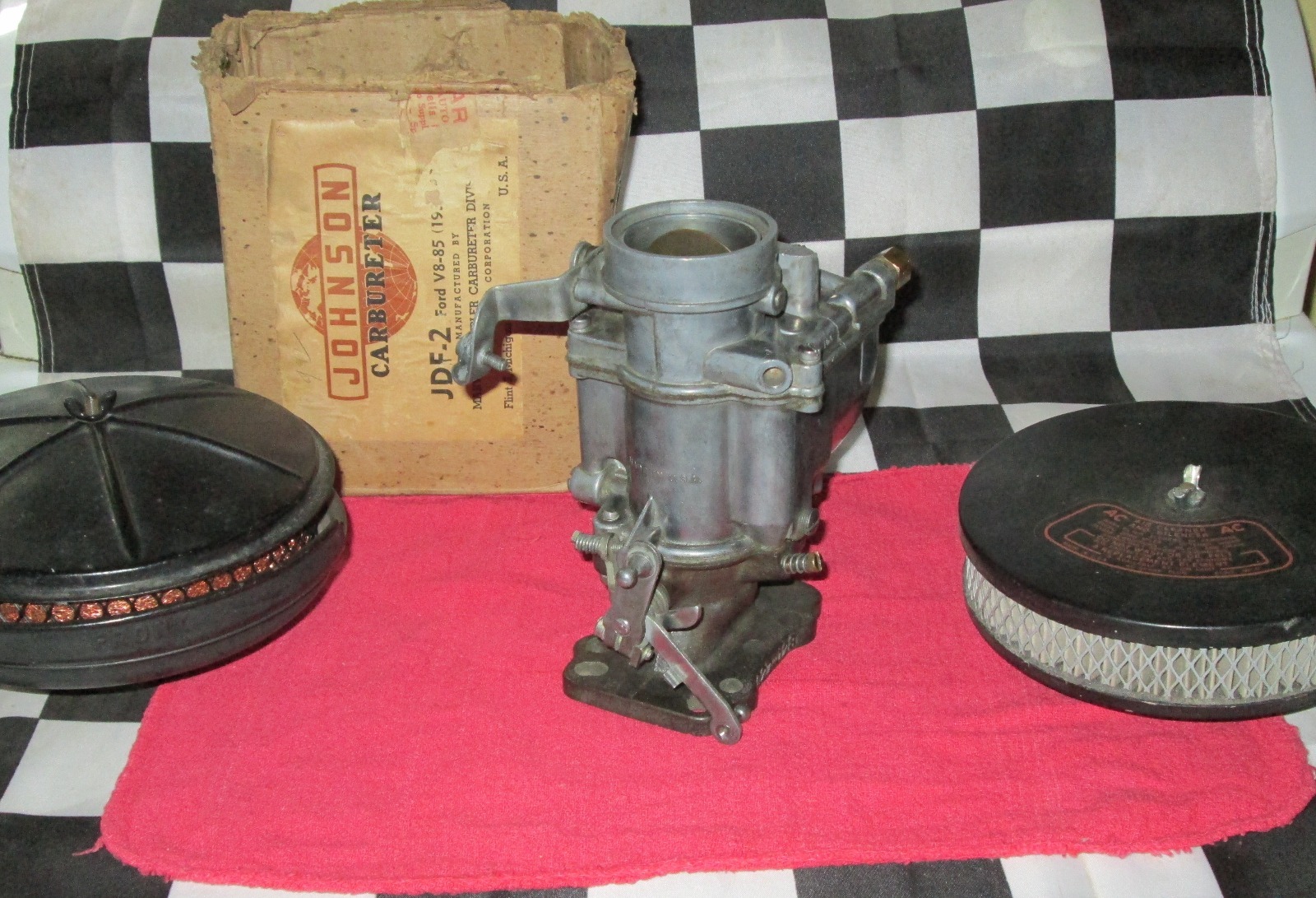 NOS Johnson Marvel Schebler Carburetor 1934-42 Ford V8 85HP Flathead ...