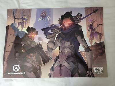EXCLUSIVE Blizzcon 2023 Overwatch 2 Poster Blizzard Entertainment | eBay