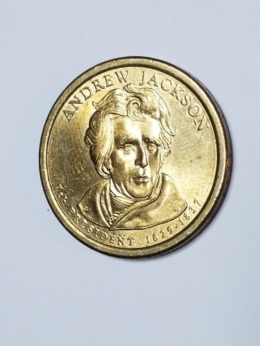 Rare Andrew Jackson Gold United States Of America Dollar Coin Currency ...