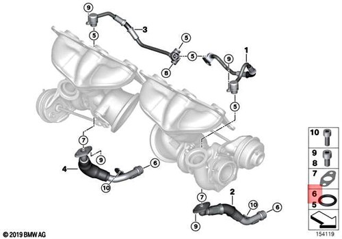 Genuine BMW E60N E61N Seal Output Shaft Manual Transmission OEM ...