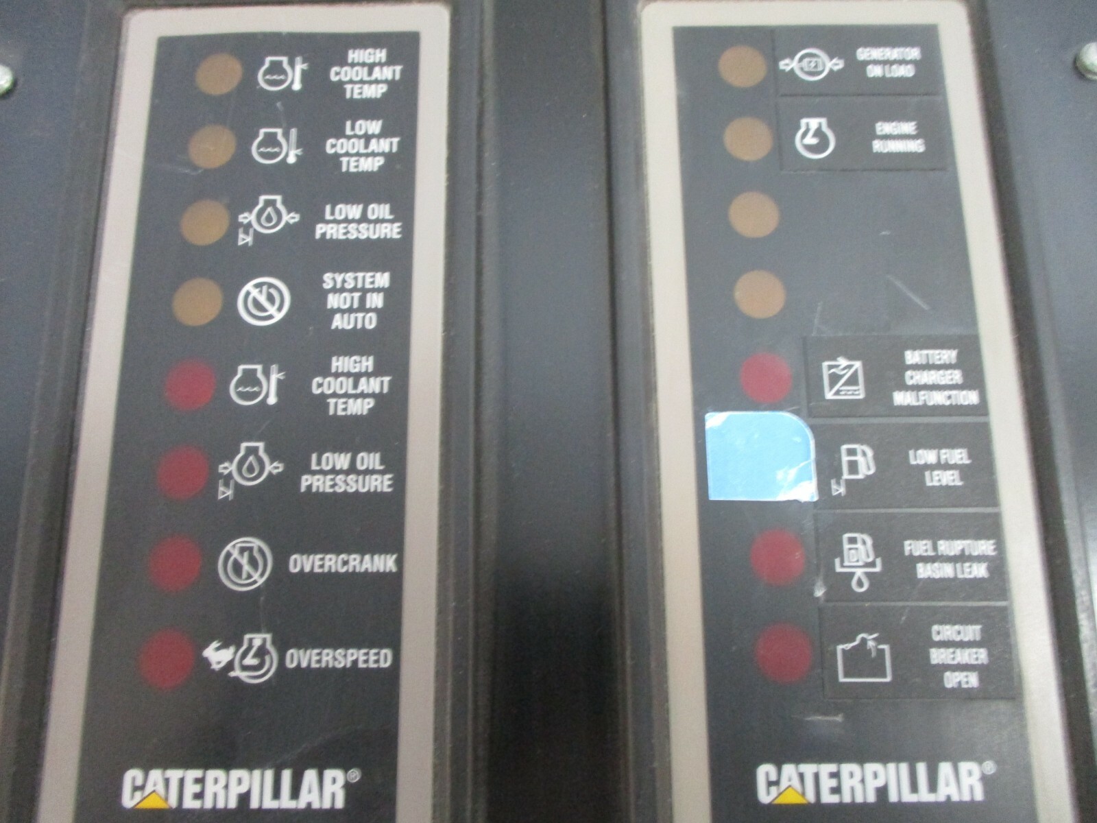 Caterpillar+Remote+Alarm+Annunciator+Panel+130-3327%2F130-3329+Emcp+Cat ...