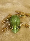 Vintage Lenox Jeweled Frog Brooch Handcrafted Frog Brooch | eBay