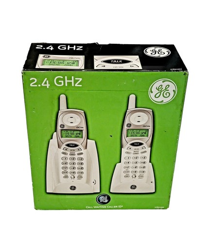 GE 2.5 GHz Cordless Handset Phone System 27831GE | eBay
