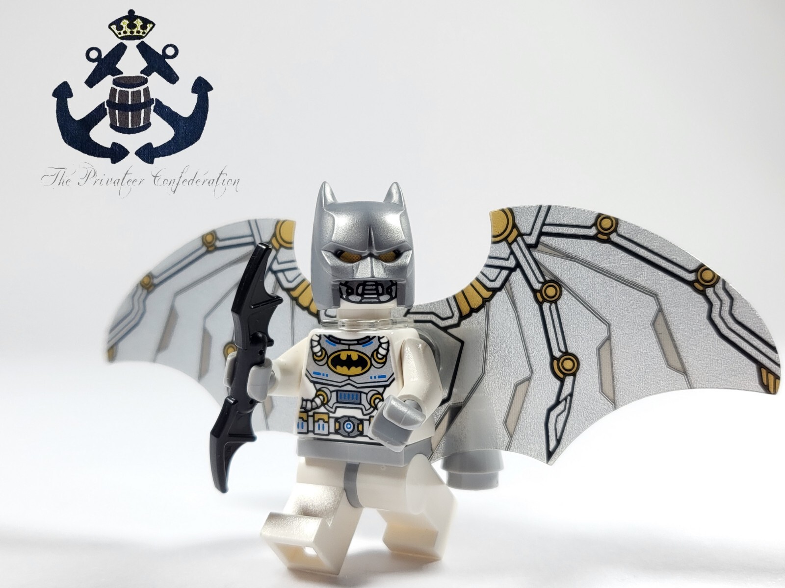 LEGO 2015 DC Comics Justice League Minifigure Space Batman + Batarang ...