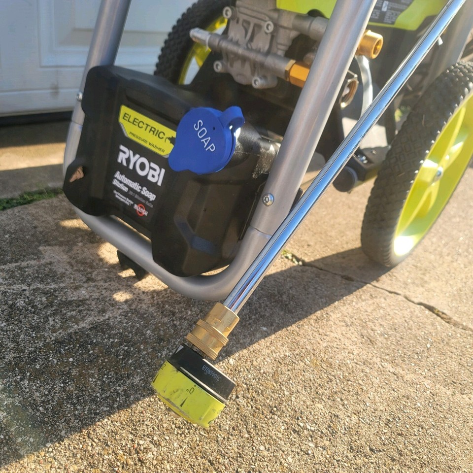 RYOBI 3000 PSI 1.1 GPM Cold Water Electric Pressure Washer 46396040091 ...