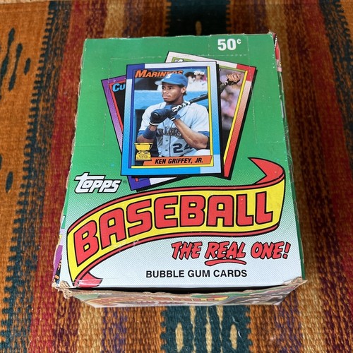 1990 Topps Baseball Cards Box New – 36 Sealed Packs (READ) 41116103629 ...