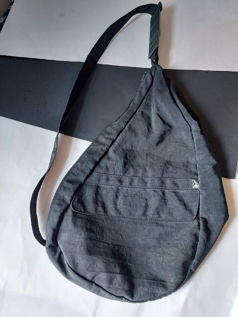 Ameribag Healthy Back Sling Backpack One Shoulder Black Made in USA ...