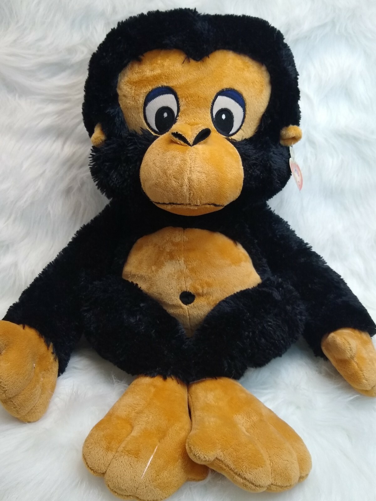 Classic Toy Co, Inc. Black/Brown 15" tall Lg. Floppy Monkey Plush ...