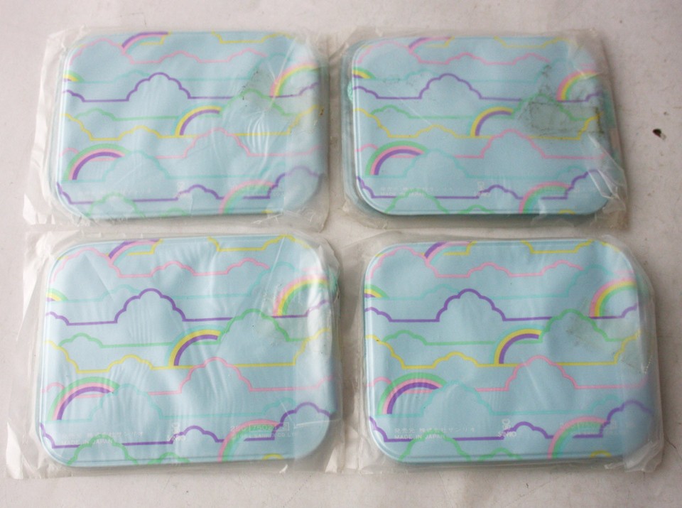 2X VERY RARE VINTAGE 1984 SANRIO ADDRESS CASE CARD HOLDER STATIONERY ...