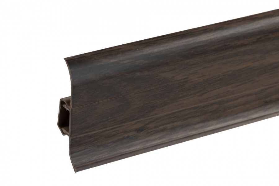 PVC Skirting Board Cable Cover 2.2m Flexible Edge Wall Trim Various ...