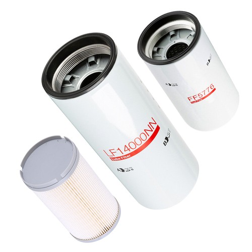 Fit CUMMINS ISX15 OIL CHANGE KIT LF14000NN, FF5776, K37-1029 Filter Kit ...