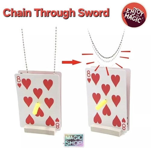 Magic Tricks Card Trick - Chain Through Sword Penetration Illusion | eBay