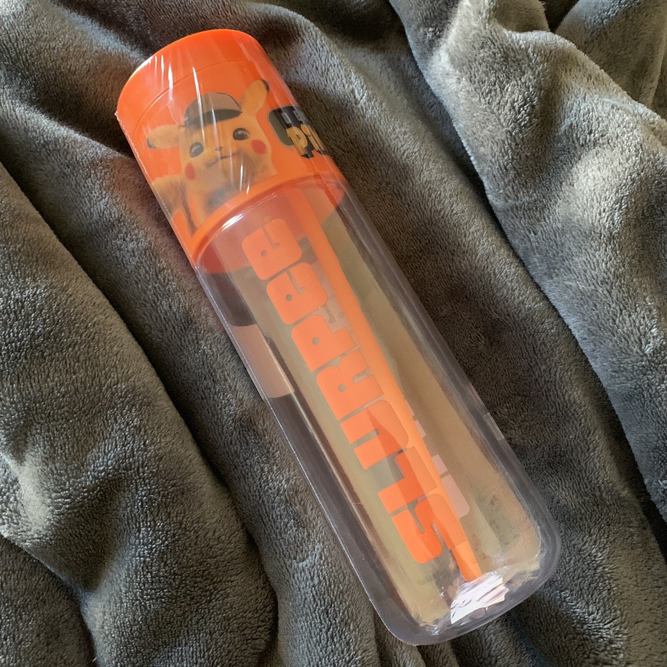 Detective Pikachu Pokemon 7-11 Eleven Orange Collectible Slurpee Cup ...