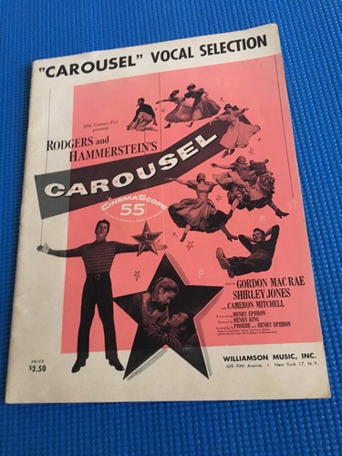 Rodgers And Hammerstein Carousel Vocal Selection Songbook Williamson ...