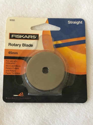 Fiskars New 45mm Straight Rotary Blade - For Fiskars 45mm & 65mm Rotary ...