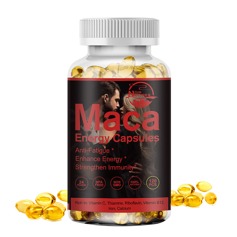 Maca Root,Ashwagandha,Panax Ginseng Extract Organic Male Enhancing 120 ...