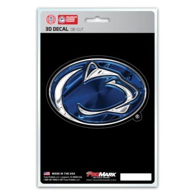 Penn State Nittany Lions Die Cut 3D Logo Decal [NEW] Car Sticker Emblem ...