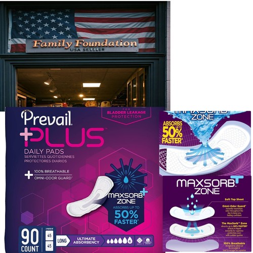 90 Count Ultimate Absorbency Bladder Control Pads - 2 Packs for ...