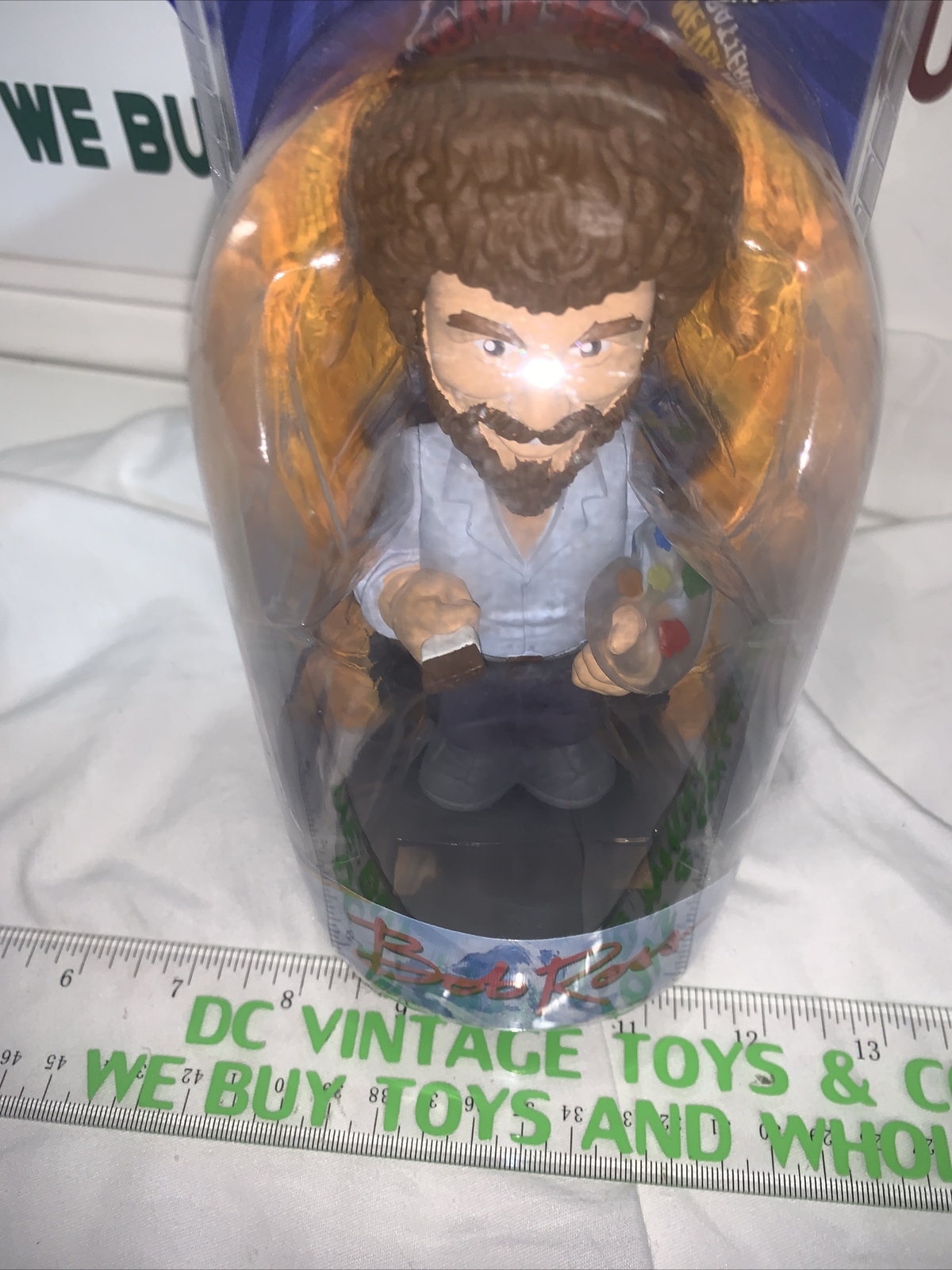 NECA Body Knocker Bob Ross 6.5-Inch Bobble Head NEW FREE SHIPPING ...
