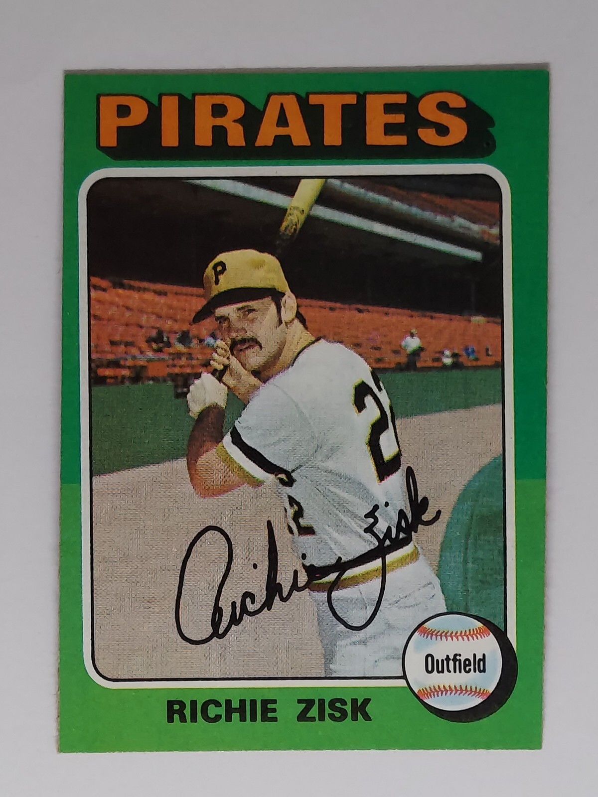 1975 Topps #77 Richie Zisk Pittsburgh Pirates | eBay