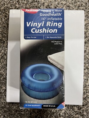 Inflatable Vinyl Ring Cushion 16: - Faultless, Good health - New | eBay