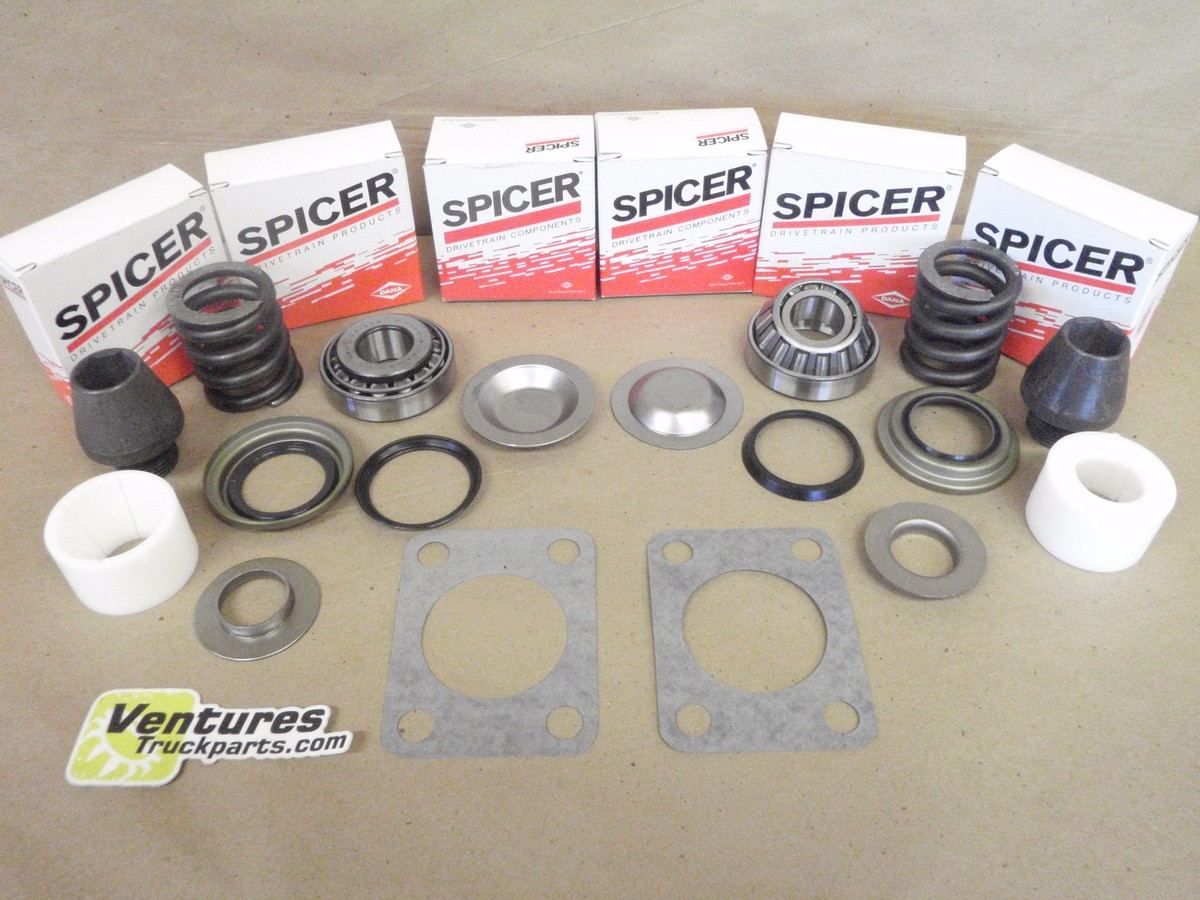 Master Install Kit Dana 60 King Pin Bushing Spring - Heavy Duty ...