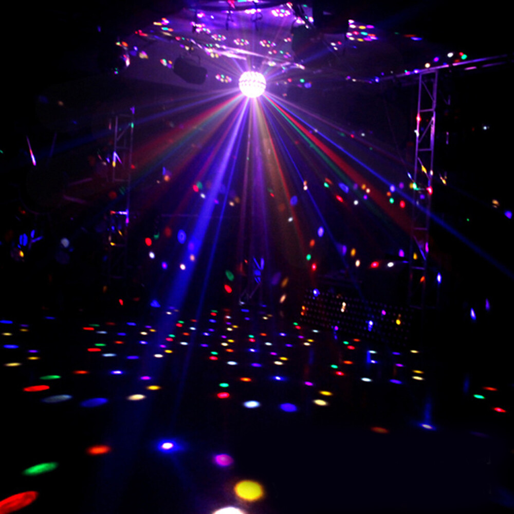Blue Rave Lights Wallpaper