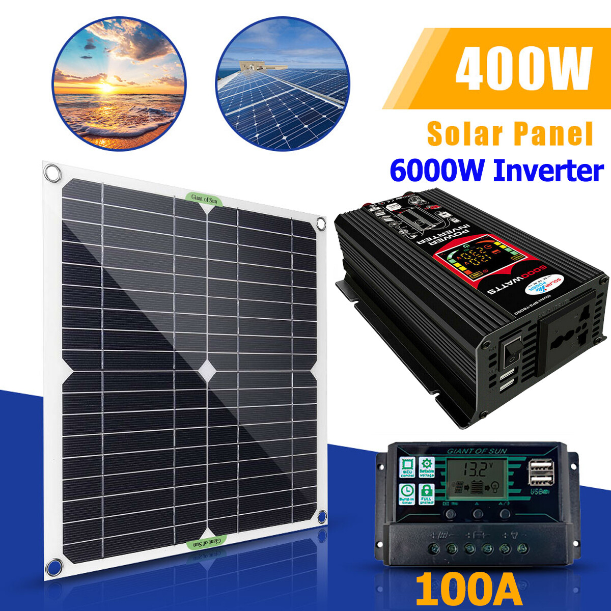 Solar Powered 6000 Watt Generator