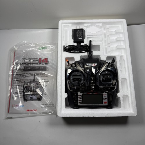 JR XG14 w/ RG731BX Transmitter Receiver DMSS Dual Modulation Remote ...