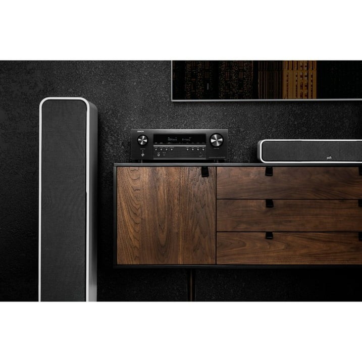 Denon AVR S760H 7.2ch 8K AV Receiver with 3D Audio, Voice Control and ...