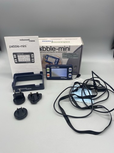 Enhanced Vision Pebble-Mini Magnifier Electronic Handheld Tested ...