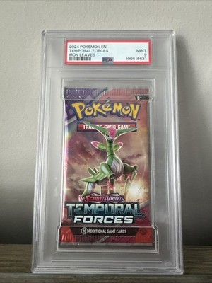 2024 Pokémon En Temporal Forces Pack Iron Leaves Art PSA MINT 9 | eBay