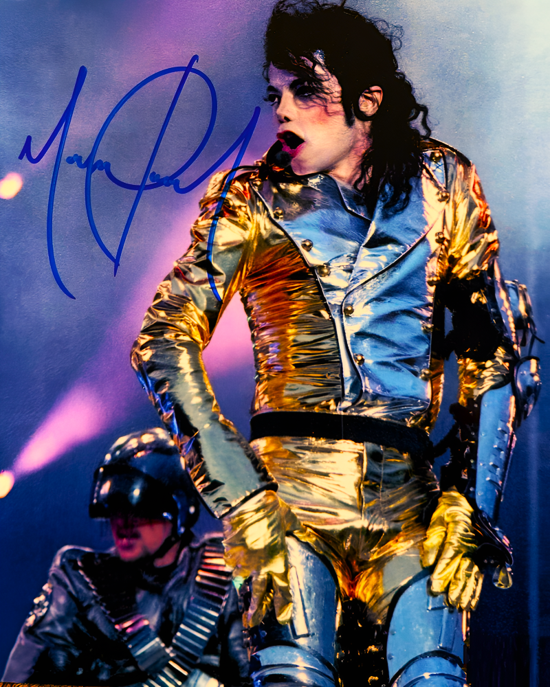 MICHAEL JACKSON - SIGNATURE - 8"X10" PHOTOGRAPH | eBay