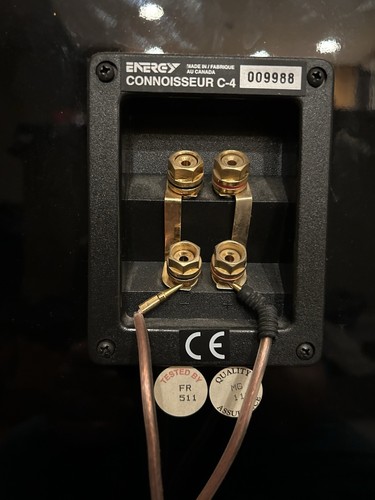 Energy Connoisseur C-4 Standing Speakers X2 with XL C100 Center Channel ...