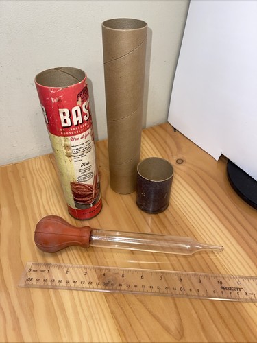 Vtg Pyrex Glass Artbeck Turkey Baster 1946 Original Tube Box Mid ...