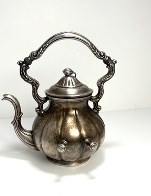 English Silver Mfg Corp Silver Plated Tilting Tea Pot | eBay