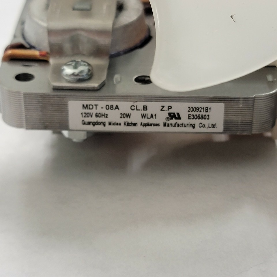 mdt-08a Cooling Exhaust Fan & Motor - PowerXL BDK02 3-in-1 Microwave ...