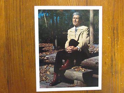 ROY ACUFF(Died in 1992)("Great Speckled Bird") Signed 8 x 10 Color ...