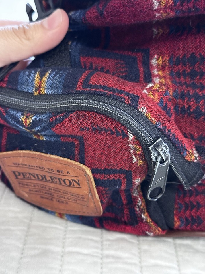 Pendleton RARE Wool & Nylon Mini-Backpack Southwest Print W/ DEFECTS | eBay