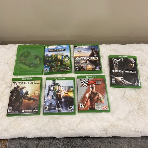 Xbox one game lot bundle Minecraft Battlefield Mortal Kombat | eBay