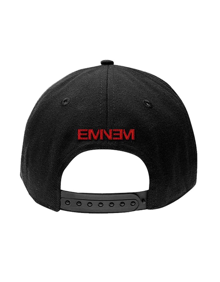 Eminem Baseball Cap Slim Shady Logo new Official Black Snapback | eBay