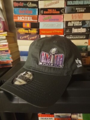 Super Bowl Hat LVIII 58 USAA Promo 9Twenty Strap Back Hat New Era ...