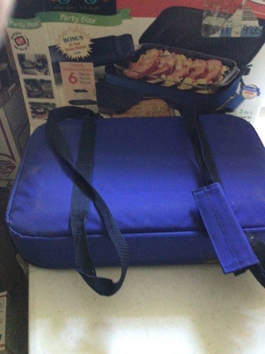 PYREX Portables 4 Piece Family Size Glass 2 qt. Insulated Food Carrier ...