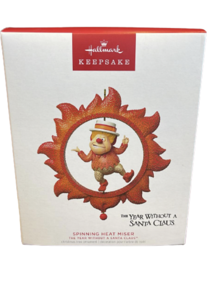 Hallmark 2023 Keepsake Spinning Heat Miser Christmas Ornament New with ...