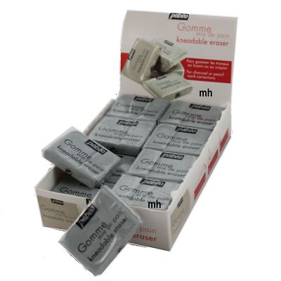 Pebeo kneadable eraser putty rubber single grey putty watercolour ...
