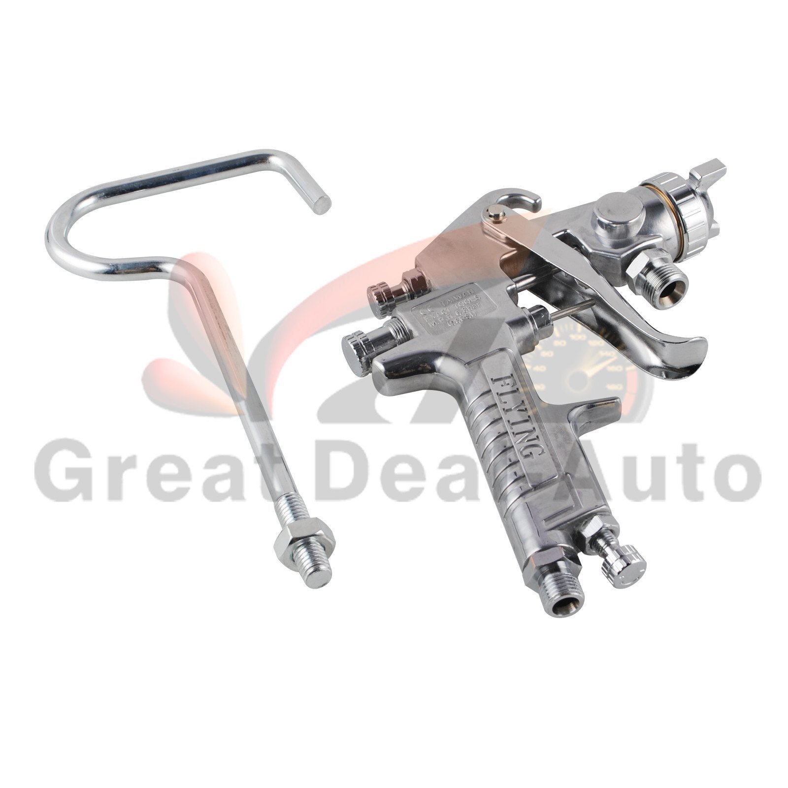 10L Pressure Pot Paint Spray Gun Tank 3.5mm House Paint Hose Paint Air ...