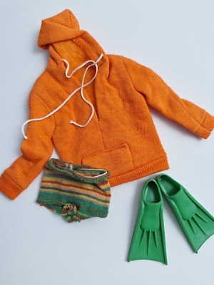 Vintage Ken/Allan Skin Diver Pieces #1406 Barbie Mattel Japan 1960s | eBay