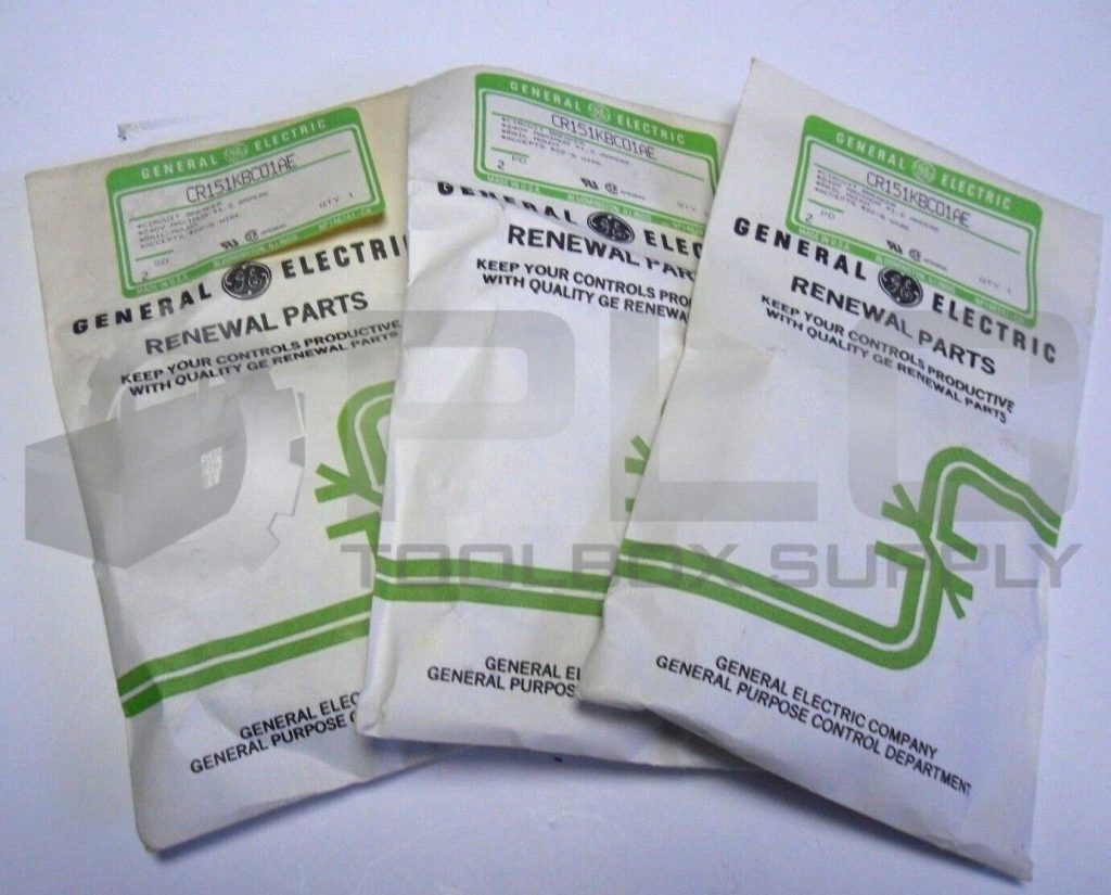 NEW LOT OF 3 CR151-KBC01AE GENERAL ELECTRIC CIRCUIT BREAKER ...