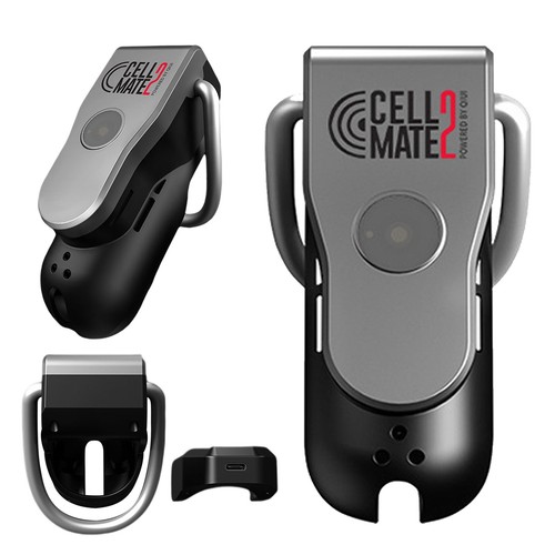 New QIUI Cellmate 2 Male Chastity Device APP Remote Control Cage Ring ...
