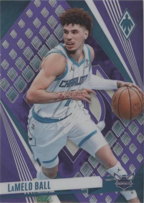 2023-24 Panini Phoenix - LaMelo Ball #140 Purple /150 for sale online ...